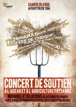 Concert de Soutien à l'ADEAR 26 et à l'Agriculture Paysanne ...